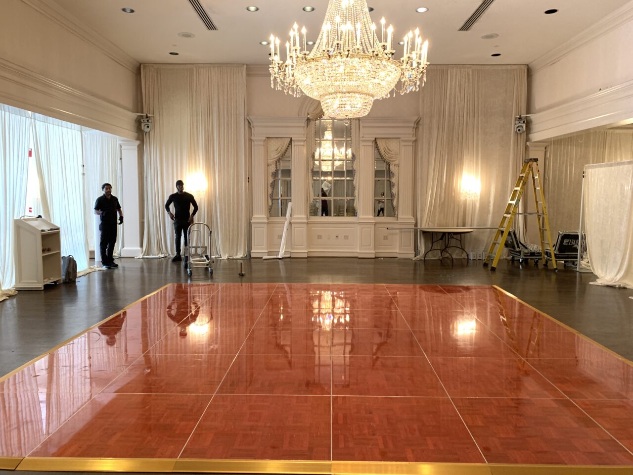 Floor Wrap | Custom Stage Wrap | Dance Floor Rental NYC & NJ
